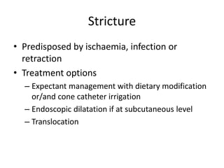 Complications of stoma | PPTX