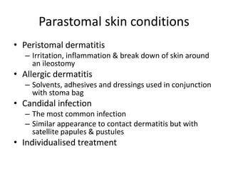Complications of stoma | PPTX