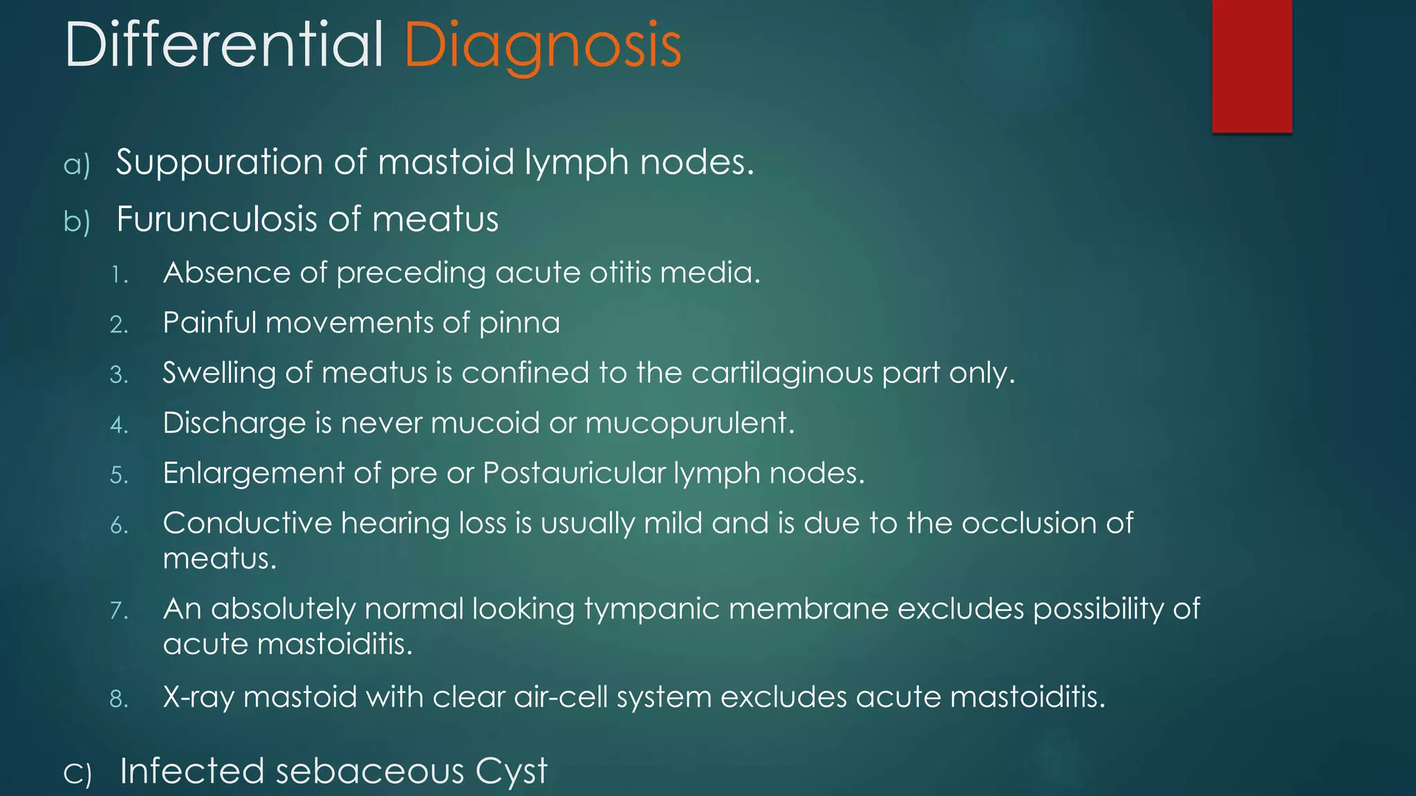 Complications of suppurative otitis media | PPTX