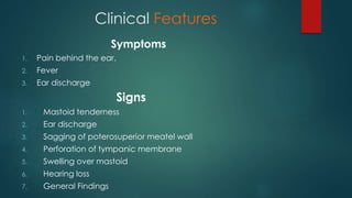 Complications of suppurative otitis media | PPTX