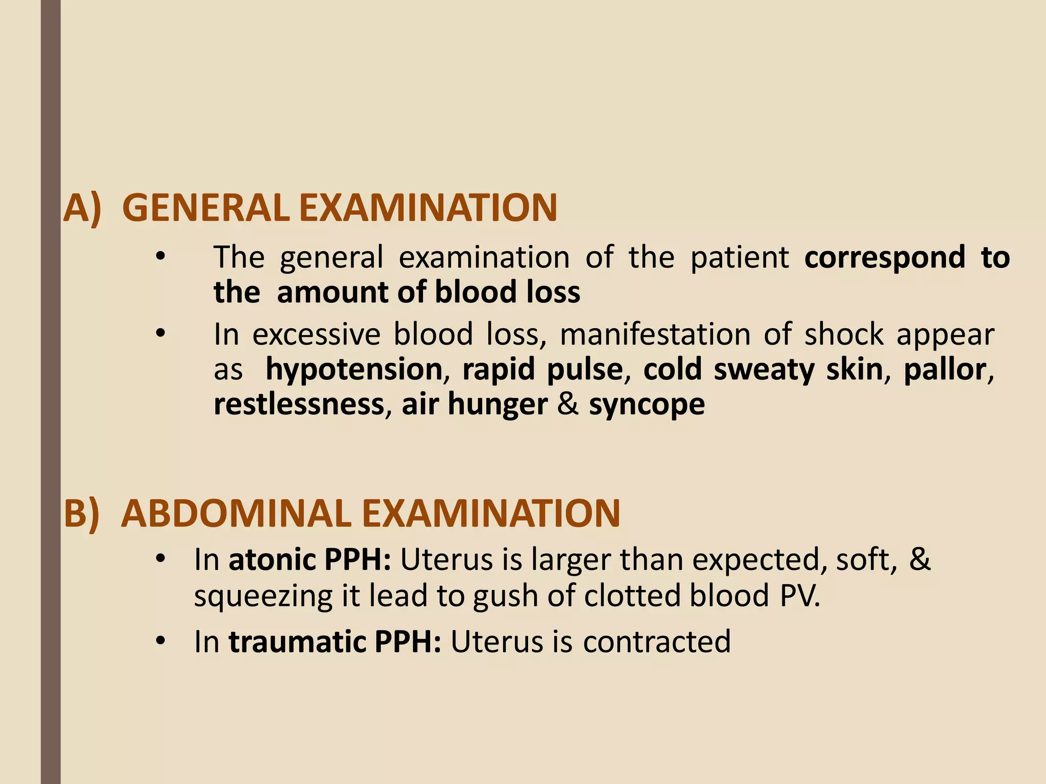 Complications of 3 rd stage of the Labour | PPTX