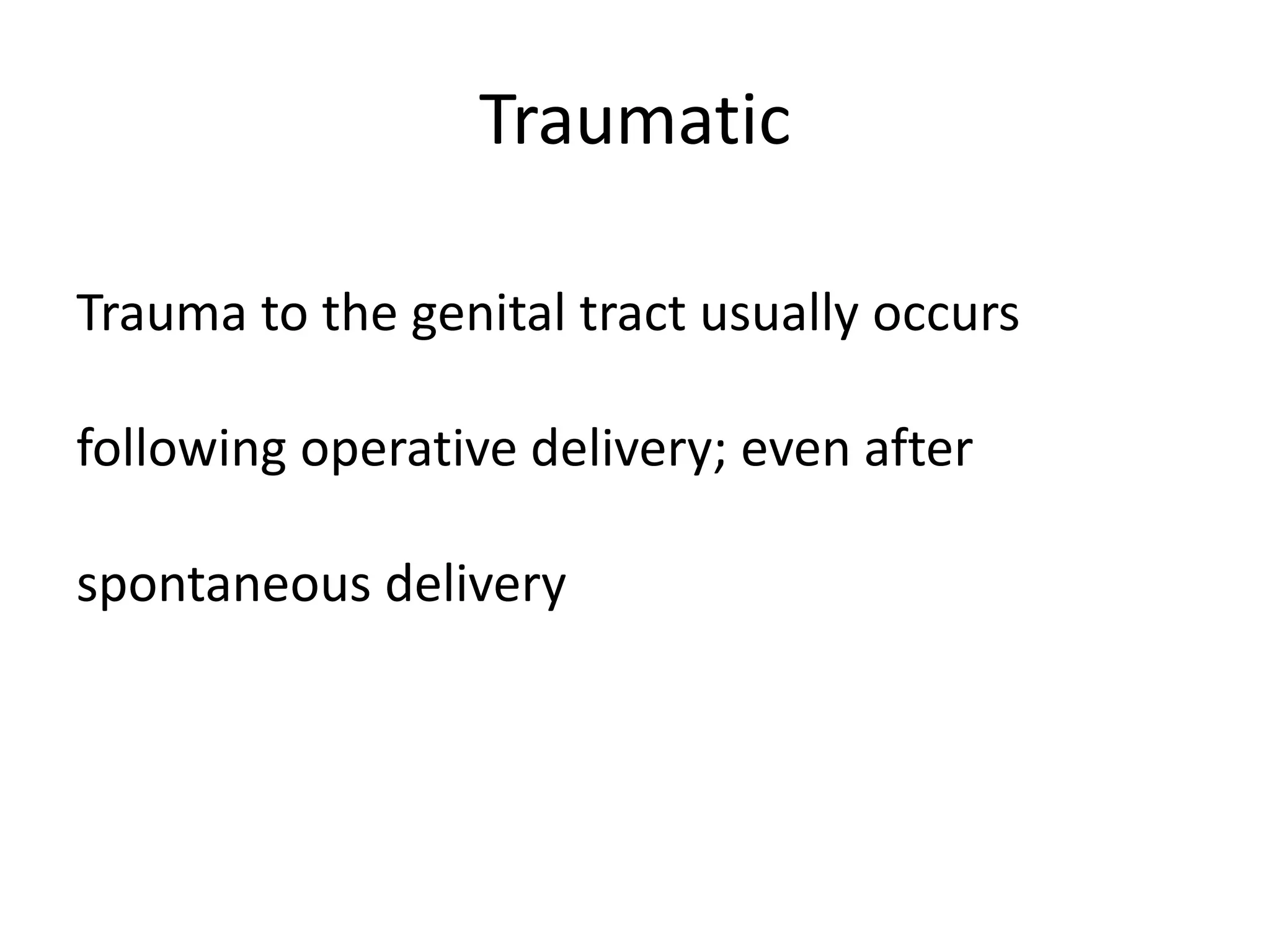 Complications of third stage of labou rppt | PPT