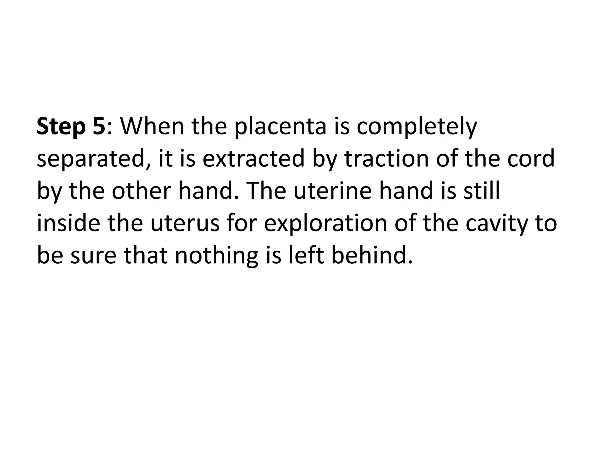 Complications of third stage of labou rppt | PPT