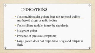 Complications of thyroidectomy | PPTX