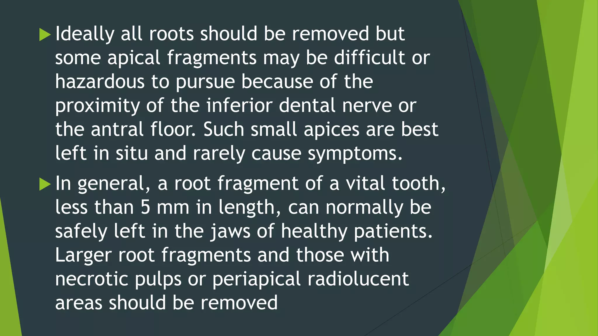 Complications of tooth extraction | PPT Complications of tooth extraction | PPT