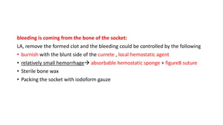 Complications of tooth extraction.pptx