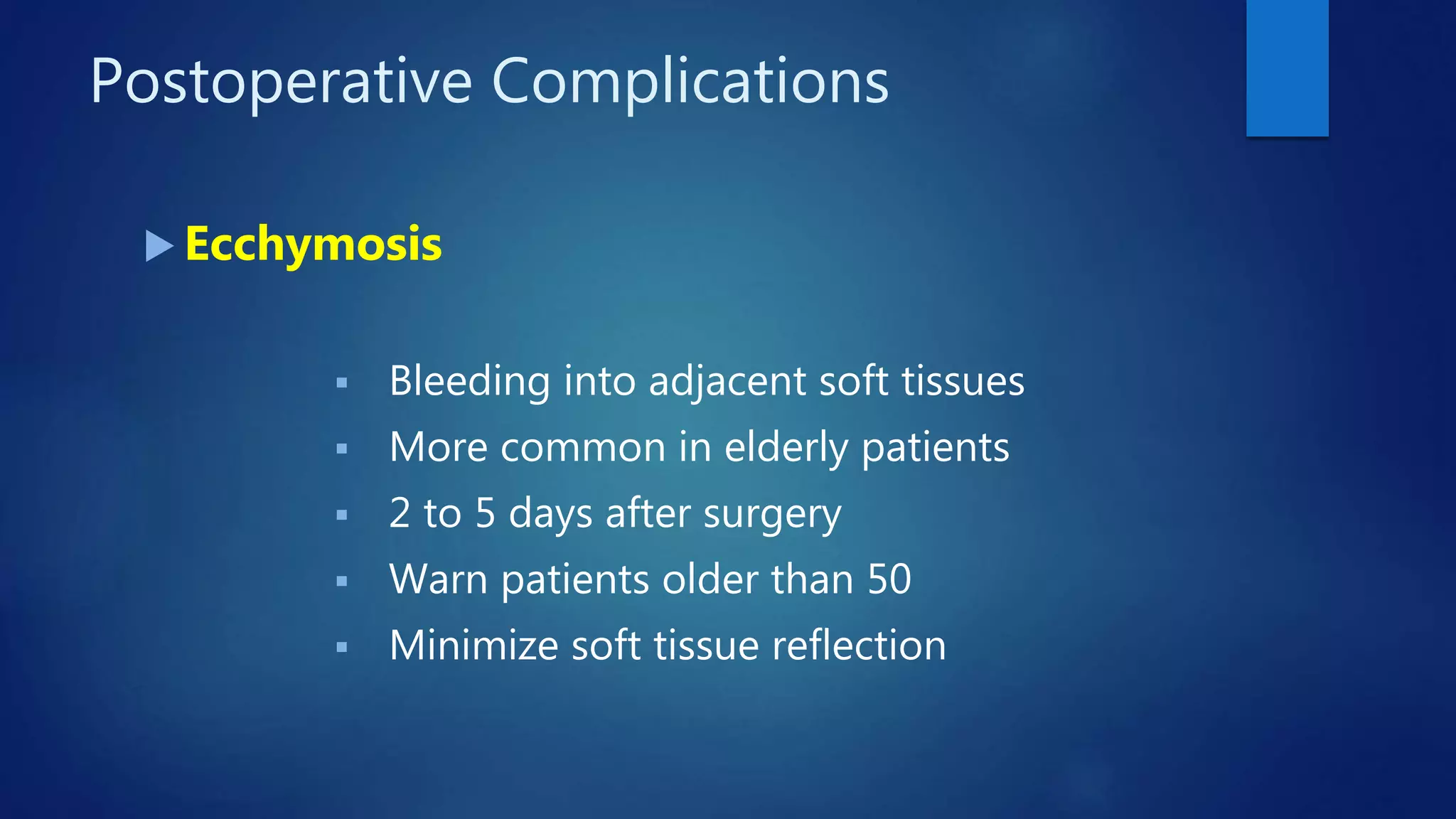 Complications of oral surgery | PPTX