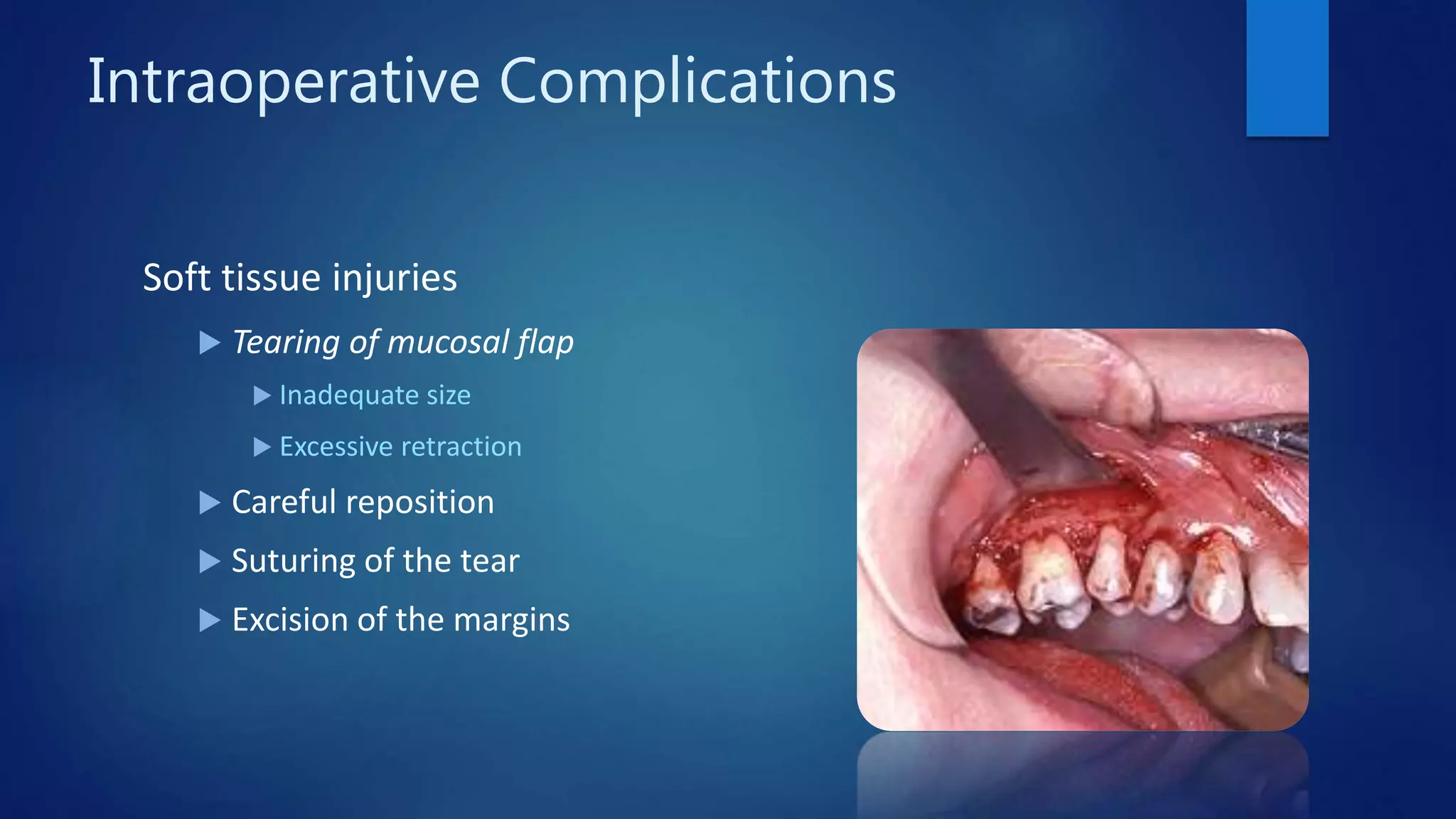 Complications of oral surgery | PPTX