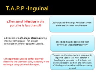 Complications & Solutions in Laparoscopic Hernia Surgery.pptx