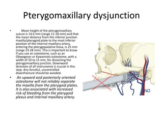 Complications of maxillary orthognathic surgery | PPTX