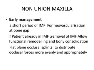 Complications of maxillary orthognathic surgery | PPTX