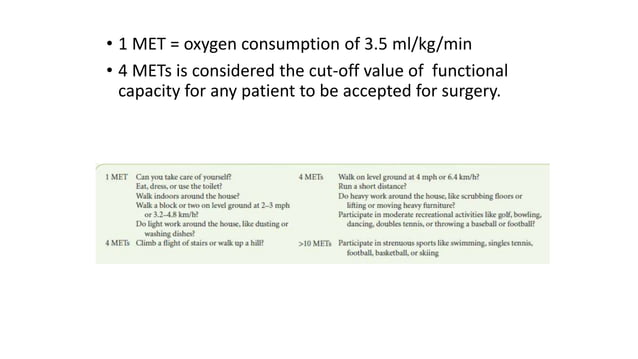 Preoperative Evaluation- Anaesthesia | PPTX | Heart and Cardiovascular ...