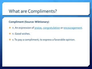 Complimenting | PPTX