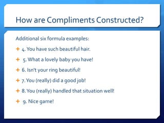 Complimenting | PPTX