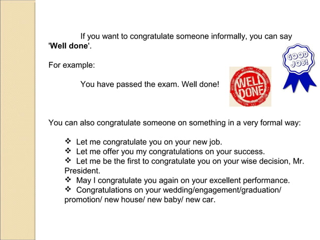 Complimenting and replying to compliments | PPT