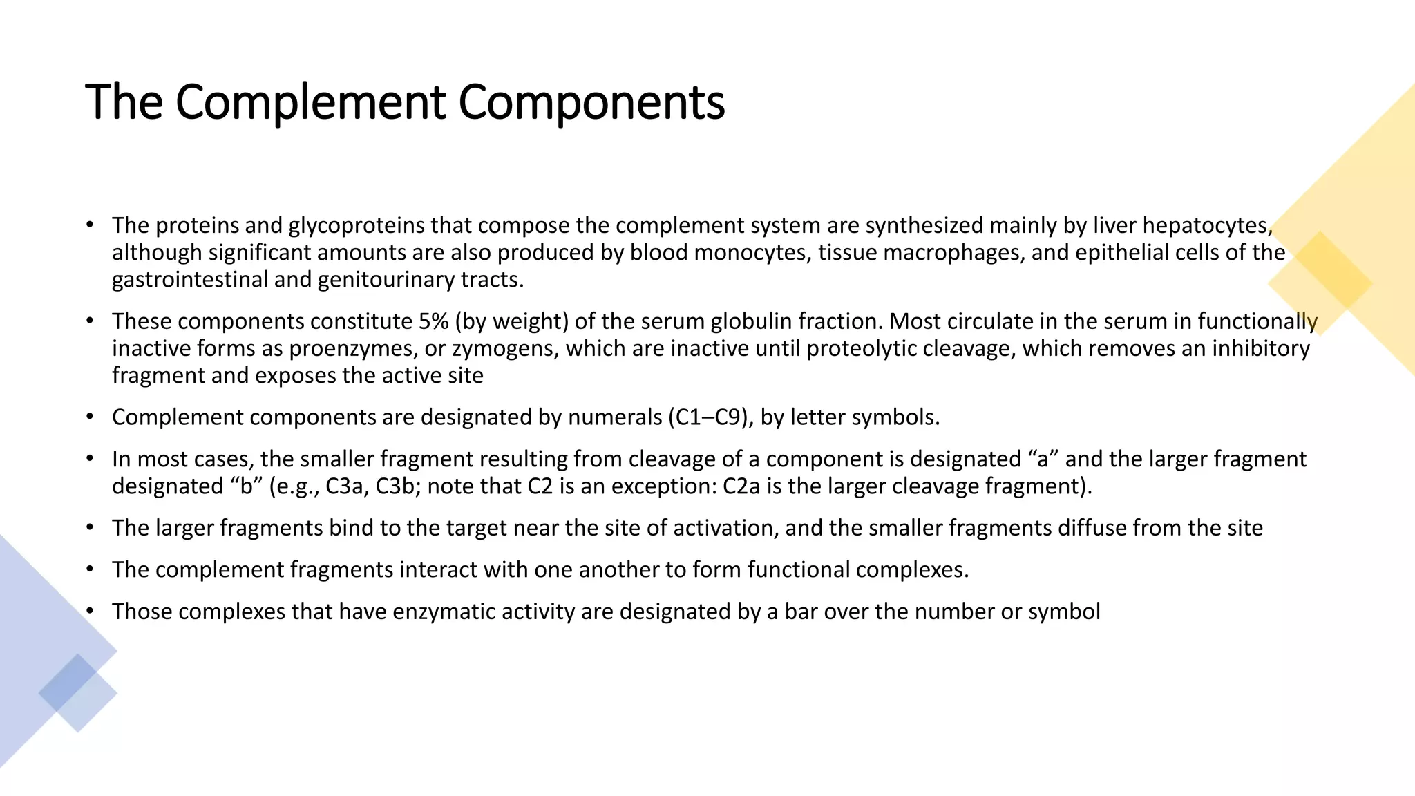 Complement system | PPTX