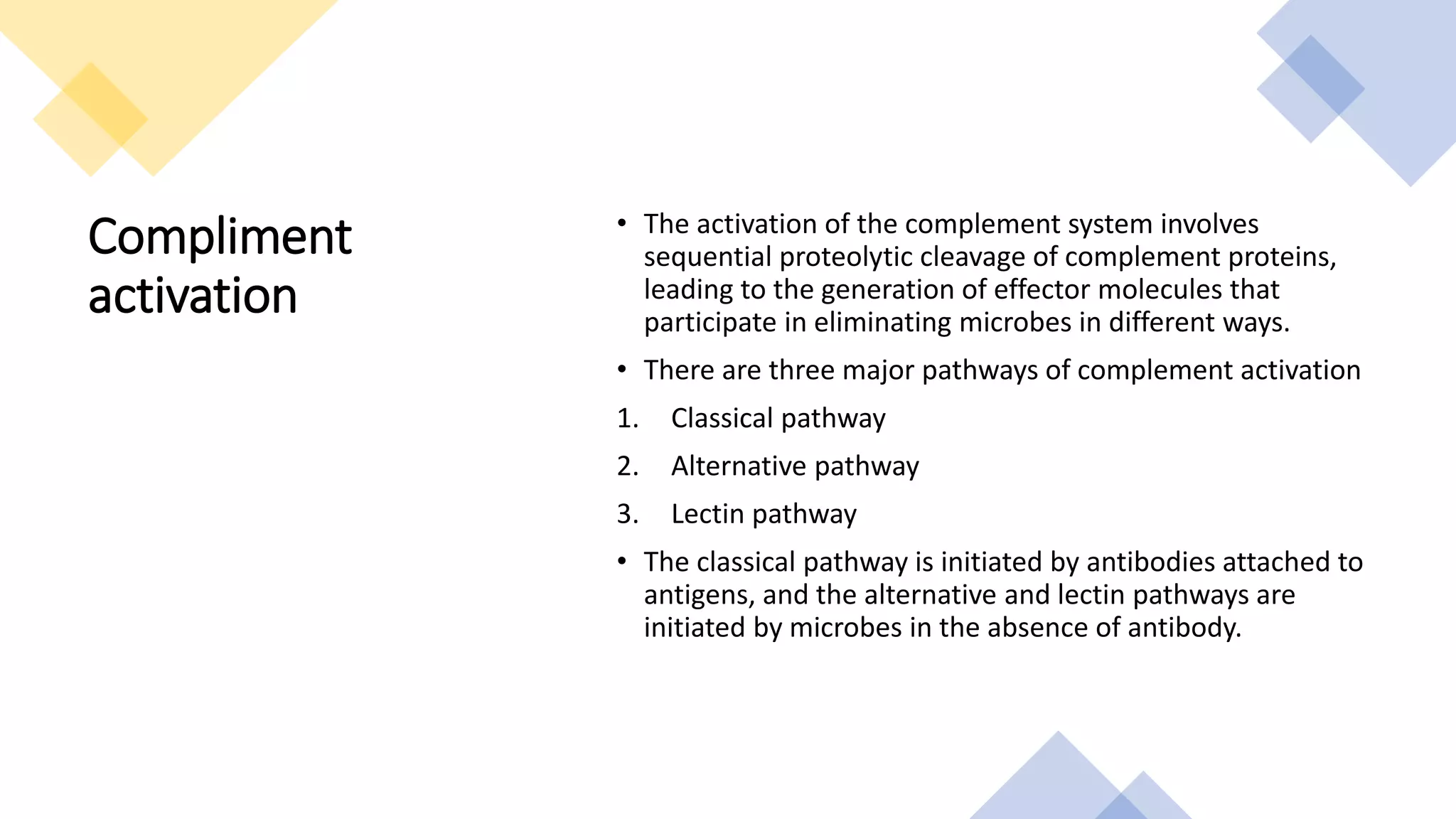 Complement system | PPTX