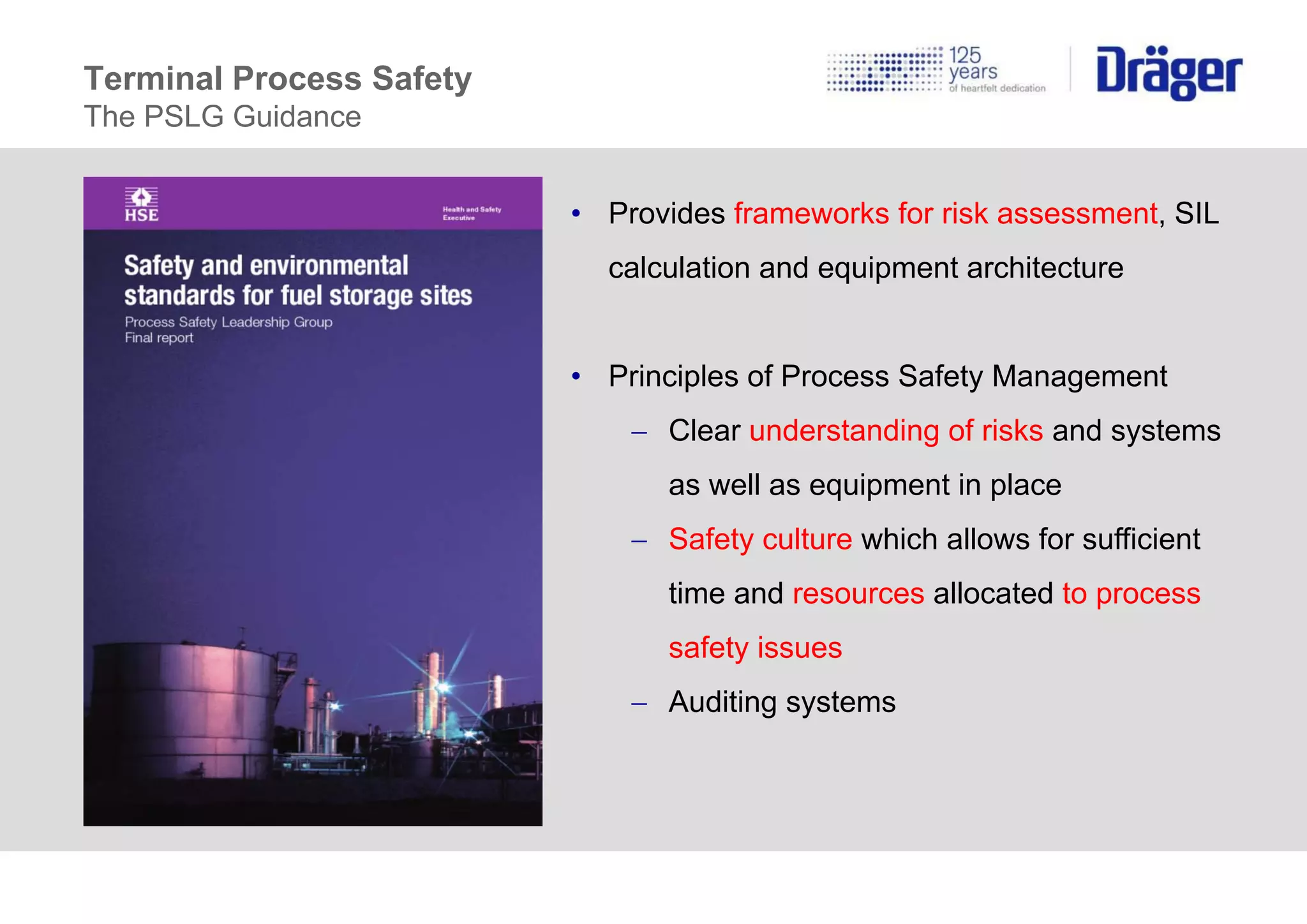 Compling with terminal process safety | PPT