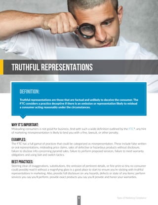 Comply With This: A Beginners Guide to Marketing Compliance | PDF