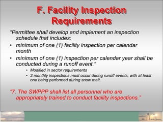 Compliance With MPCA Industrial Stormwater Permit Requirements | PDF