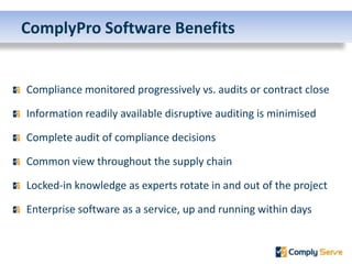 ComplyPro Slideshow | PPTX