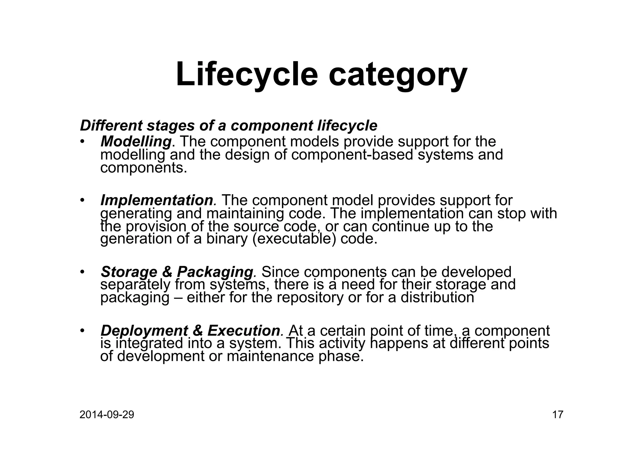 Component-Based and Model-Driven Engineering: what is the difference? A ...