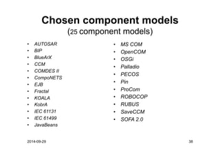 Component-Based and Model-Driven Engineering: what is the difference? A ...