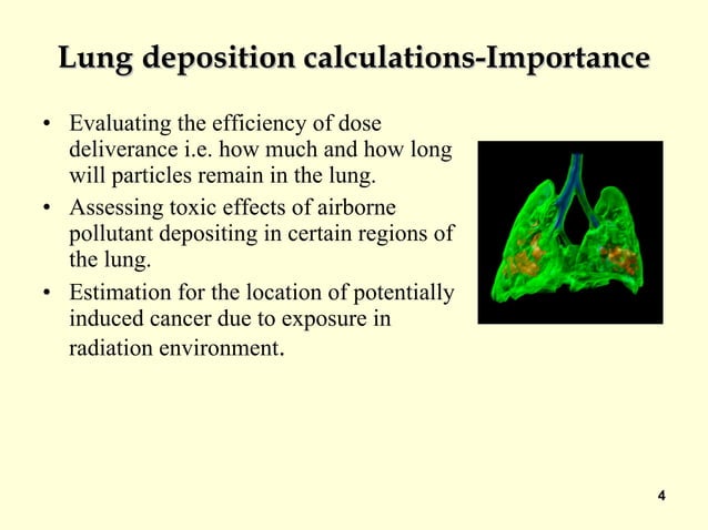 Computational Model For Deposition Clearance And Dosimetry Of Inhaled