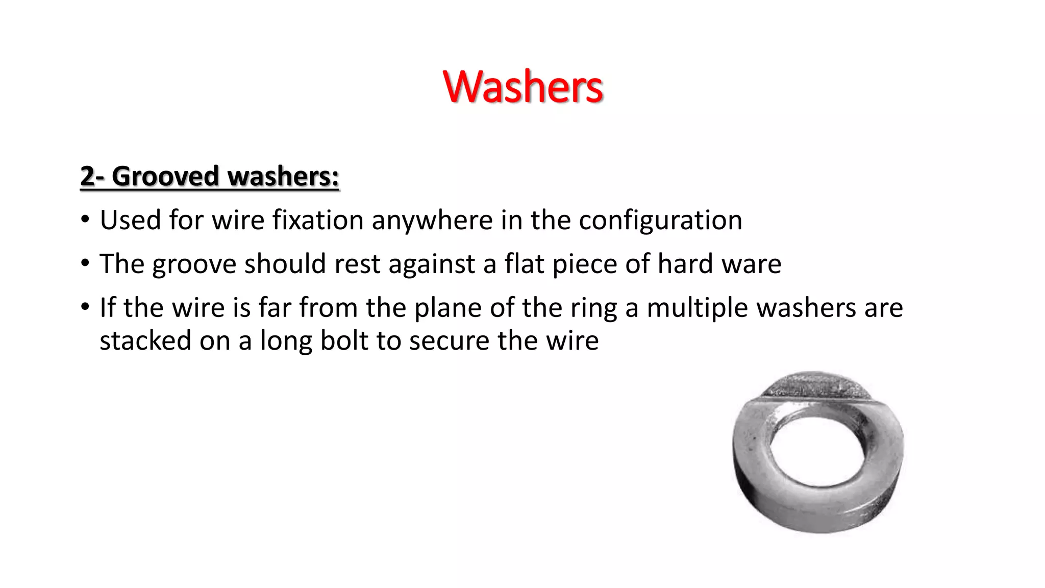 Compnents of the ilizarov ring fixator | PPTX