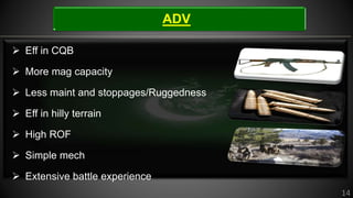 Comparison of INSAS and SMG chinese Type 56 | PPTX