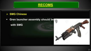 Comparison of INSAS and SMG chinese Type 56 | PPTX