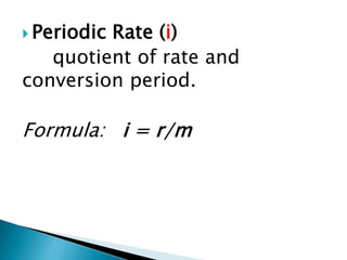 Compound interest | PPTX
