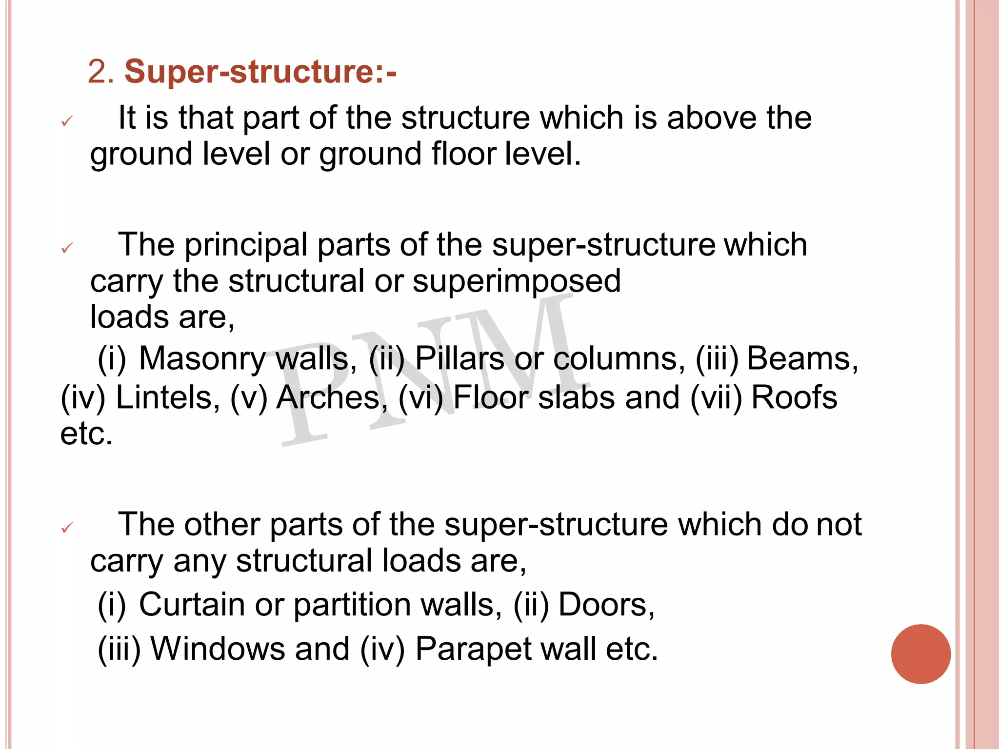 components of building ppt | PDF