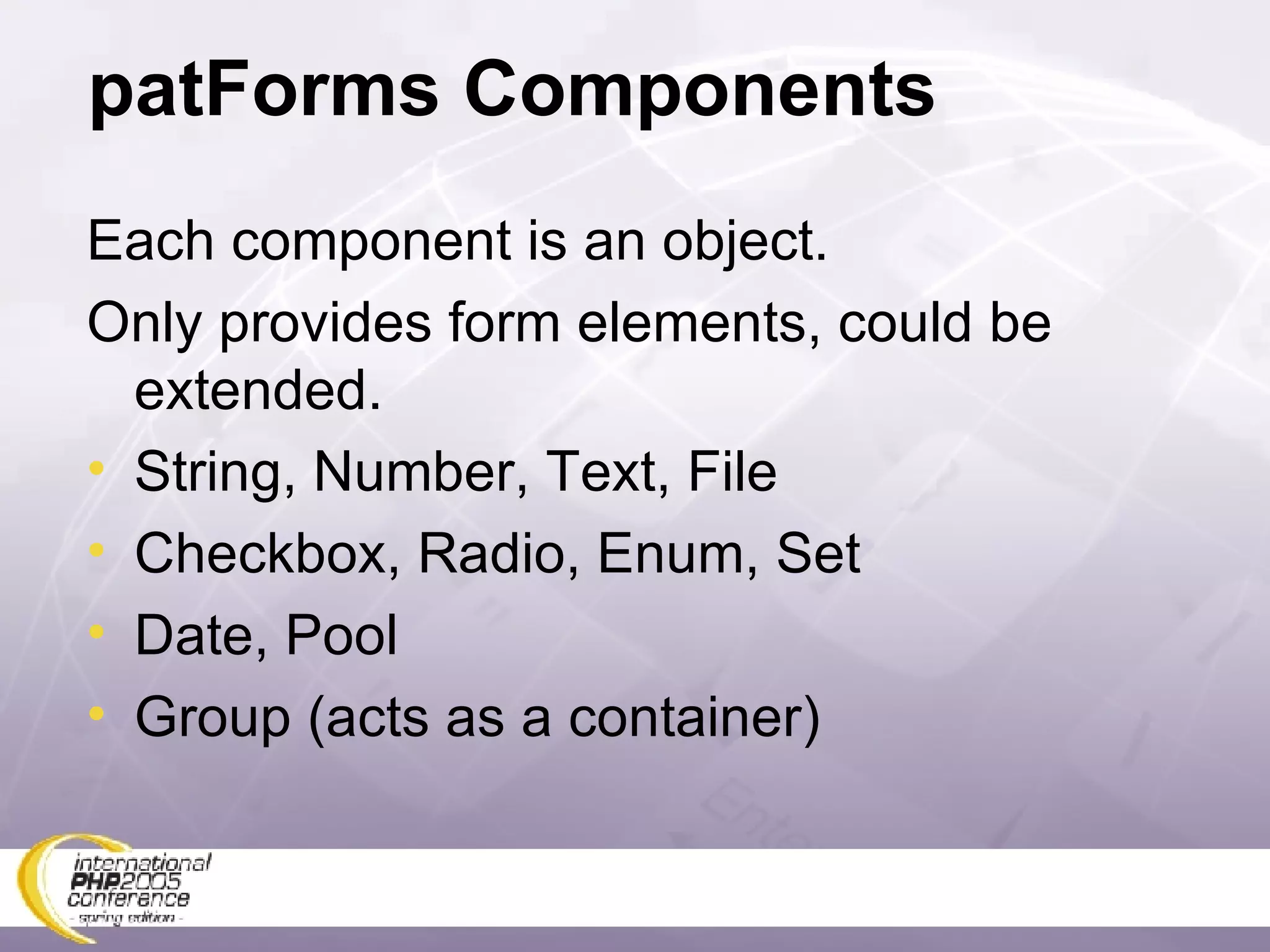 Component and Event-Driven Architectures in PHP | PPT