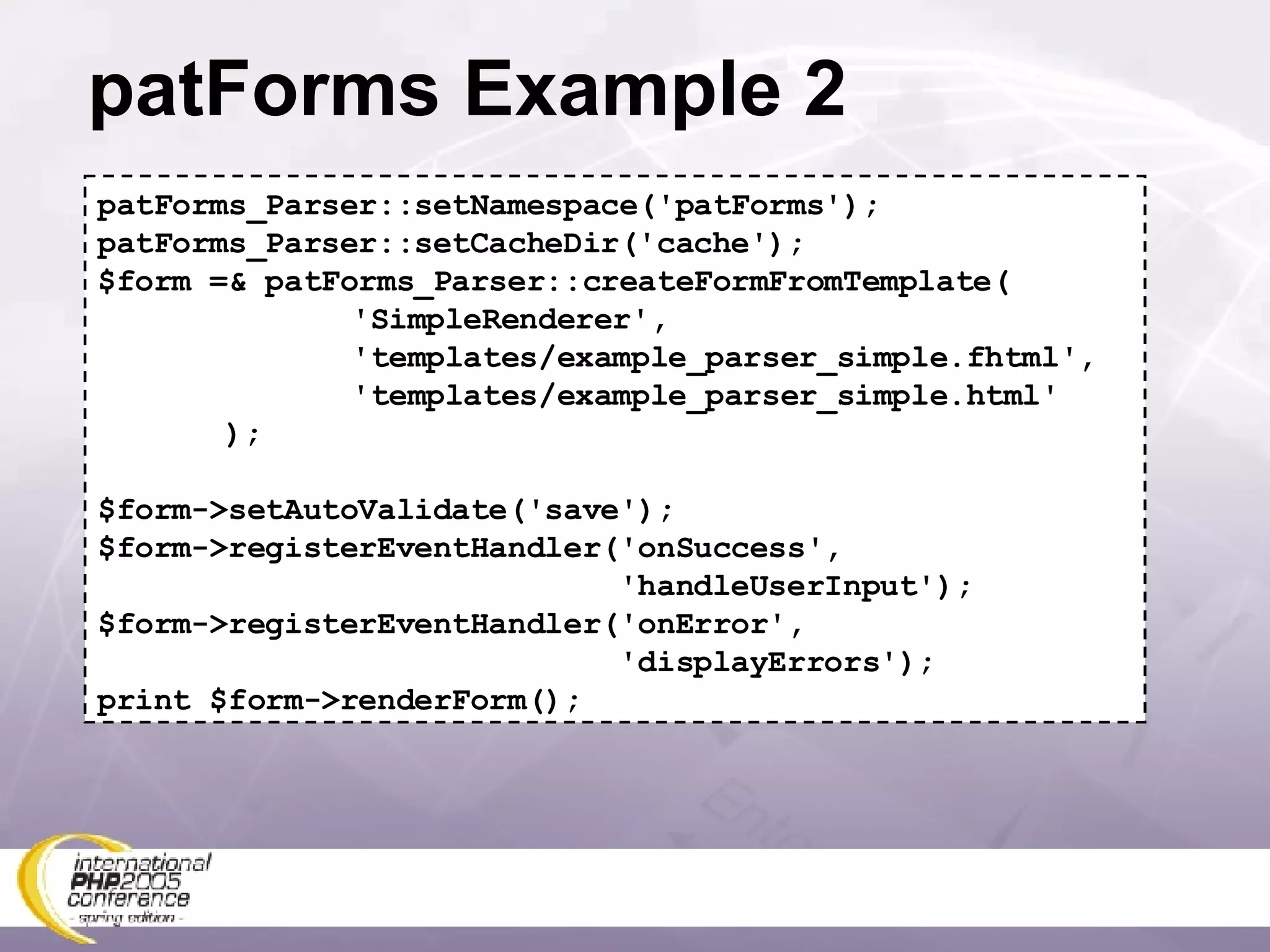 Component and Event-Driven Architectures in PHP | PPT