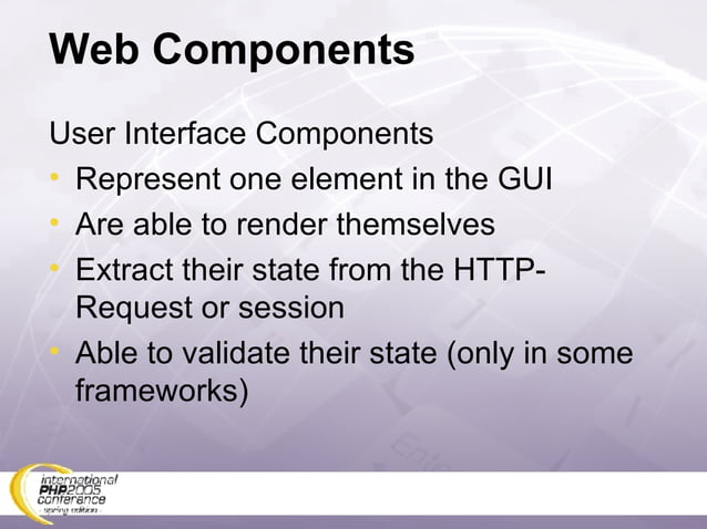 Component and Event-Driven Architectures in PHP | PPT