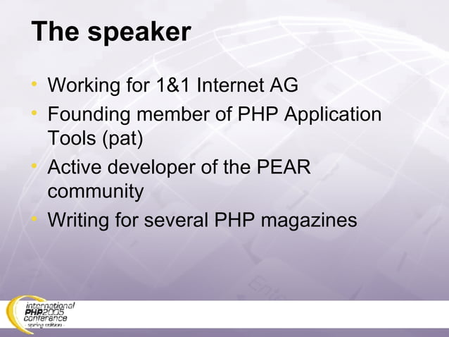 Component And Event Driven Architectures In Php Ppt