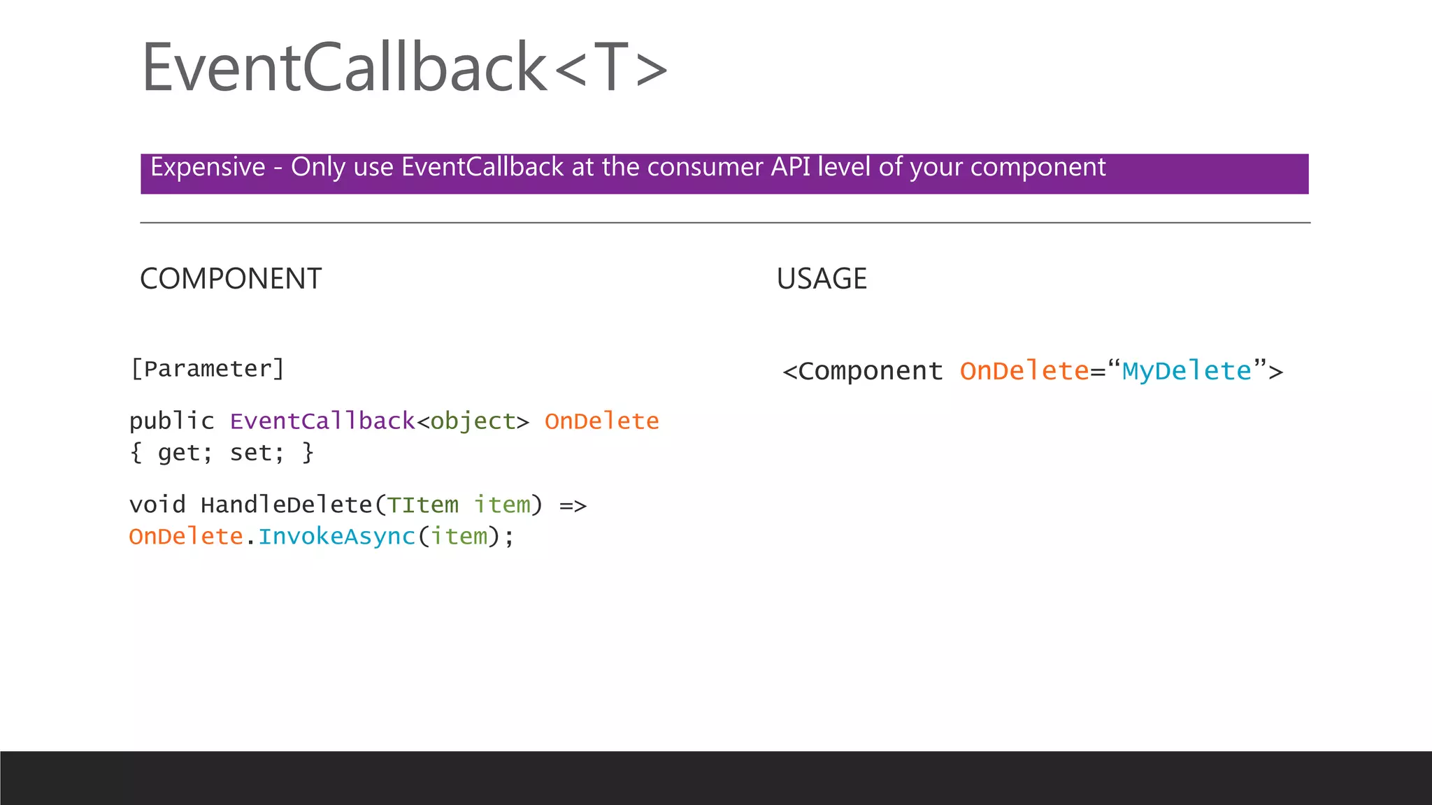 Secrets of a Blazor Component Artisan | PPT