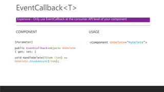 Secrets of a Blazor Component Artisan | PPTX | Web Design and HTML | Internet
