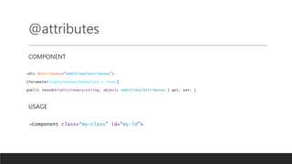 Secrets of a Blazor Component Artisan | PPTX | Web Design and HTML | Internet
