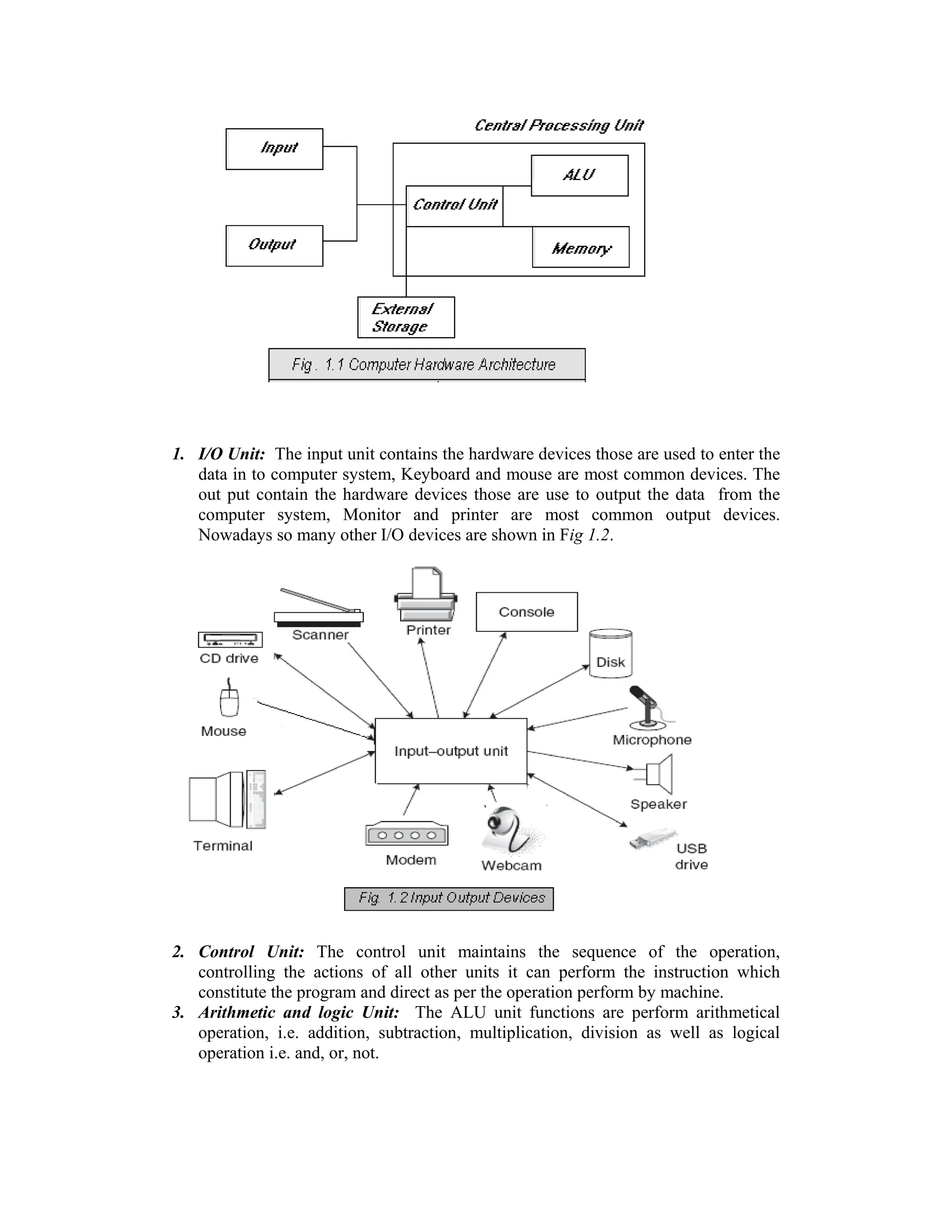 Basic Components of a digital Computer lecture | PDF