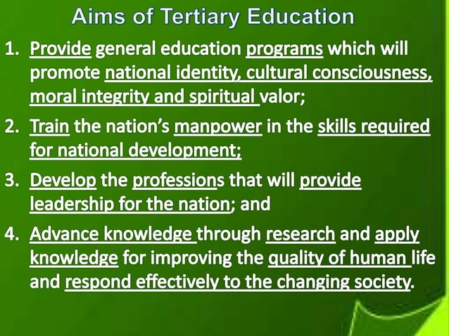 Component 1 aims, goals and objectives of curriculum | PPT