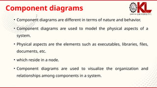 Component and deployment Diagrams Explanation | PPT
