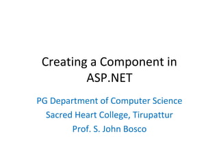 Component based programming | PPT | Programming Languages | Computing