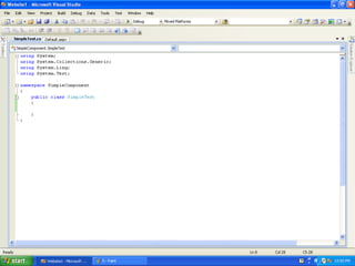 Component based programming | PPT | Programming Languages | Computing