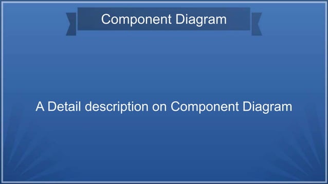 Component diagram and Deployment Diagram | PPTX | Computing ...