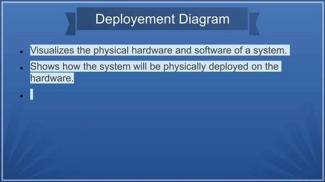Component diagram and Deployment Diagram | PPTX | Computing | Technology & Computing
