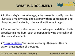 Basic Component of Document Management System Software | PPTX