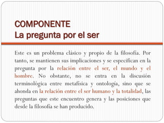 el ser filosofia | PDF