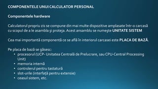 Componentele unui-calculator-partea-i | PPTX